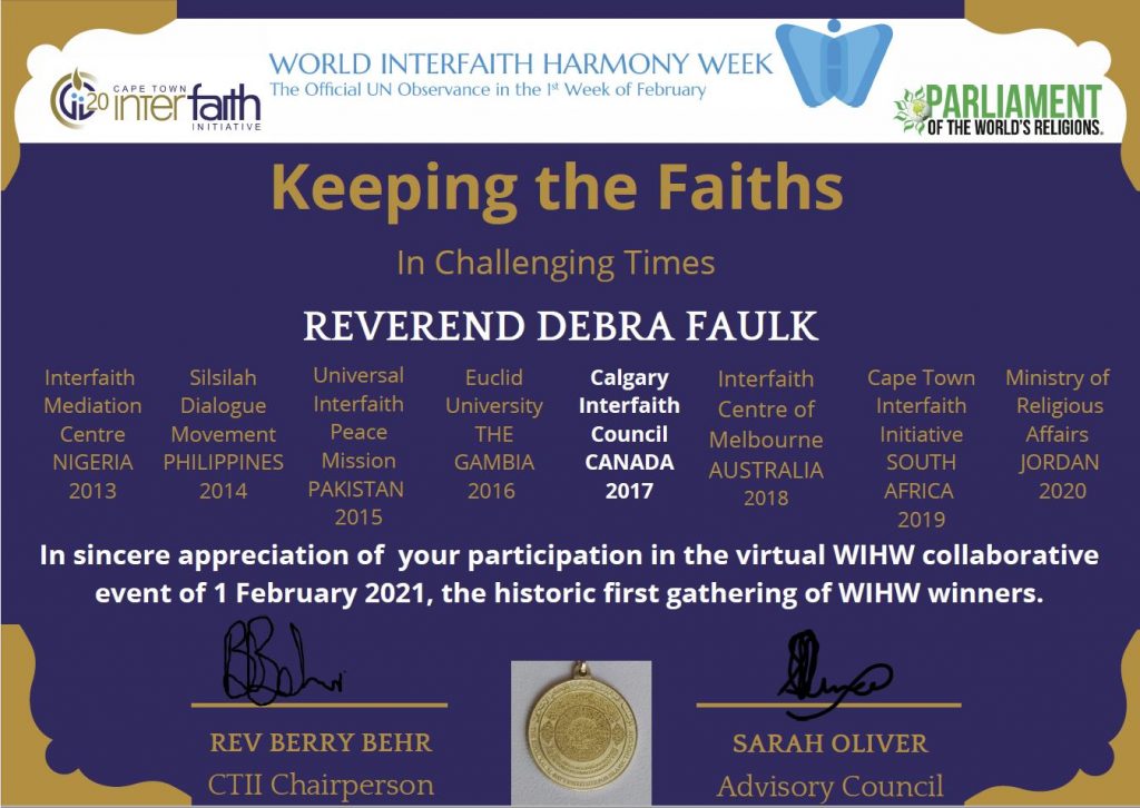 2021 WIHW In Calgary - Calgary Interfaith Council